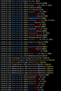 Downranking Power Word: Shield : Type "H" For Heals